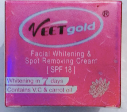 2x VEET GOLD FACIAL WHITENING & SPOT REMOVING CREAM - Skin Glow Haven