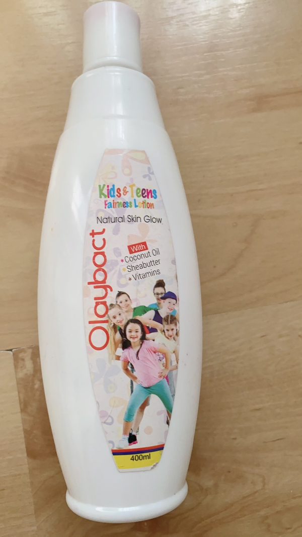2x Olaybact Kids & Teens Fairness Lotion Natural Skin Glow 400ml ...