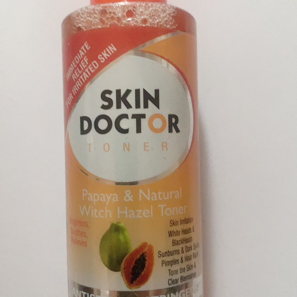 Skin Doctor Papaya & Natural Witch Hazel Toner 100ml - Skin Glow Haven