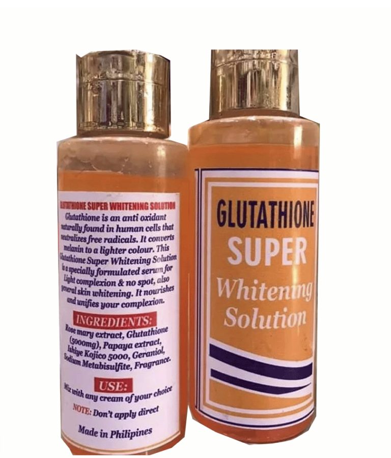 GLUTATHIONE WHITENING SOLUTION SUPER WHITENING SOLUTION - Skin Glow Haven