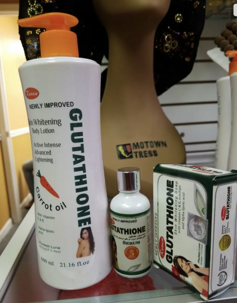 Renew Glutathione skin whitening lotion set: Lotion + Serum + Soap ...